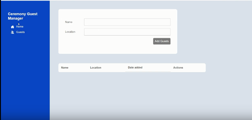 Guest Management System Project In Javascript With Source Code Mcqstop 2638