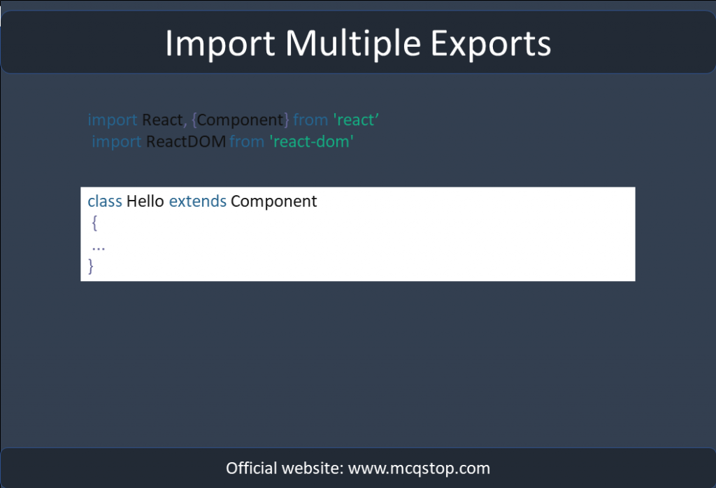 Learn React Cheat sheet For beginners PDF - MCQSTOP