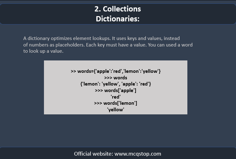python 3 Cheat Sheet 2020 for Beginners - MCQSTOP