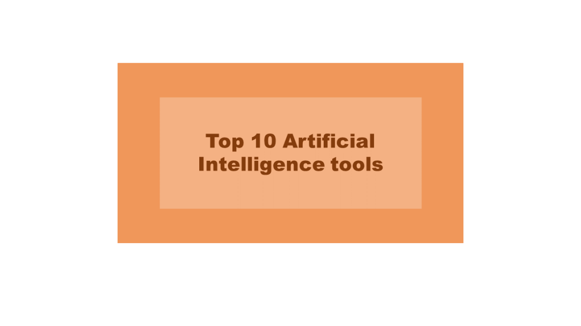 Top 10 Artificial Intelligence tools - MCQSTOP